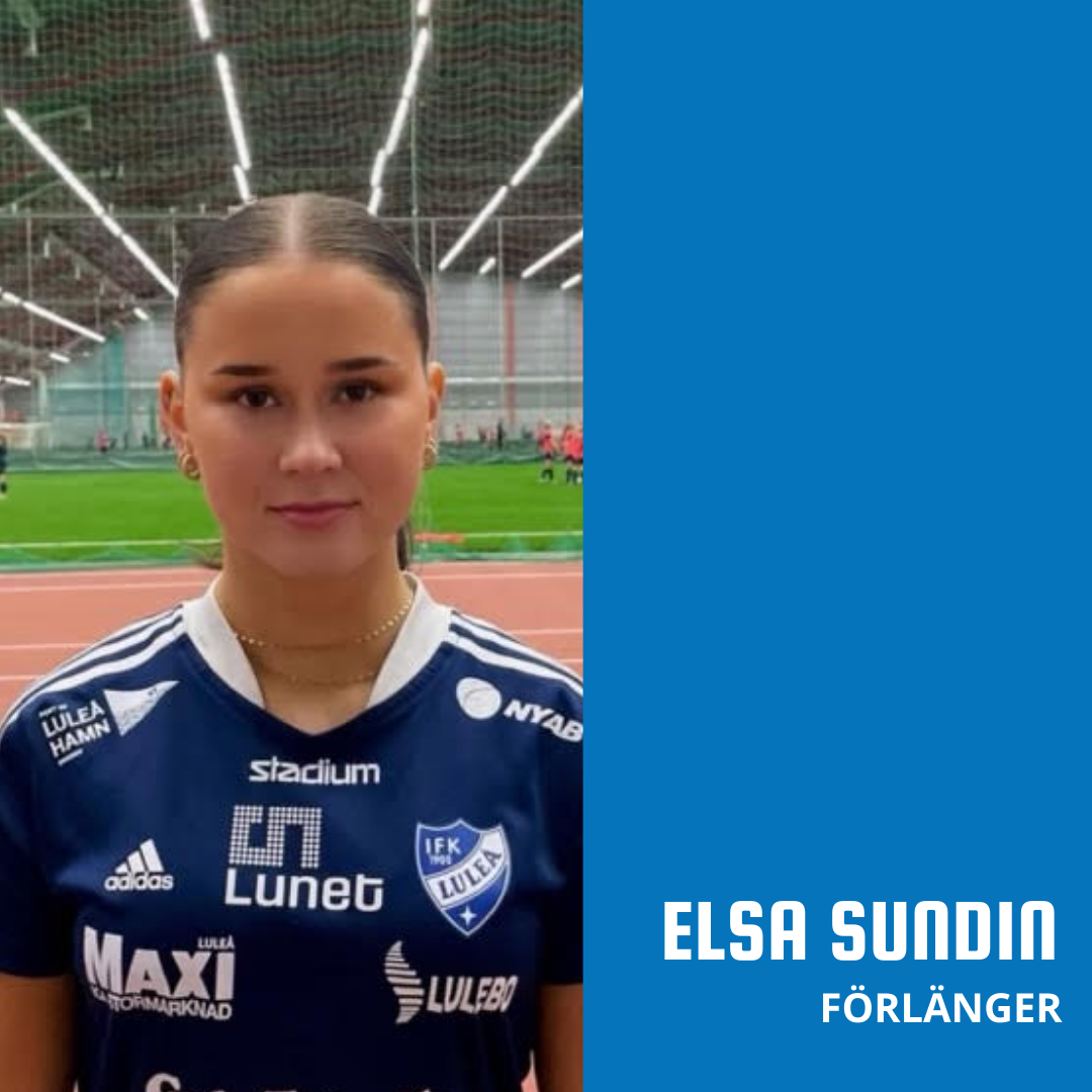 Elsa Sundin förlänger!