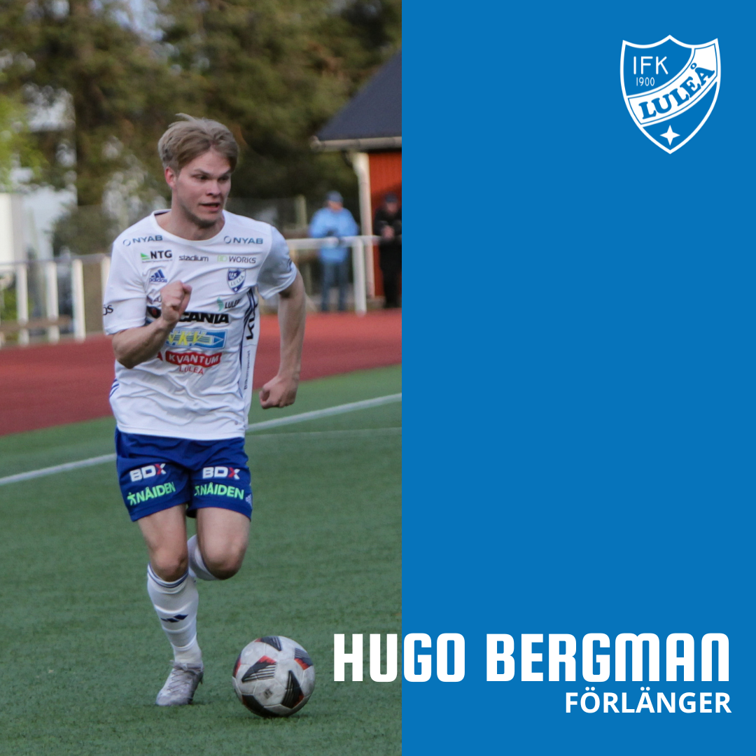 Hugo Bergman klar för ytterligare två år!
