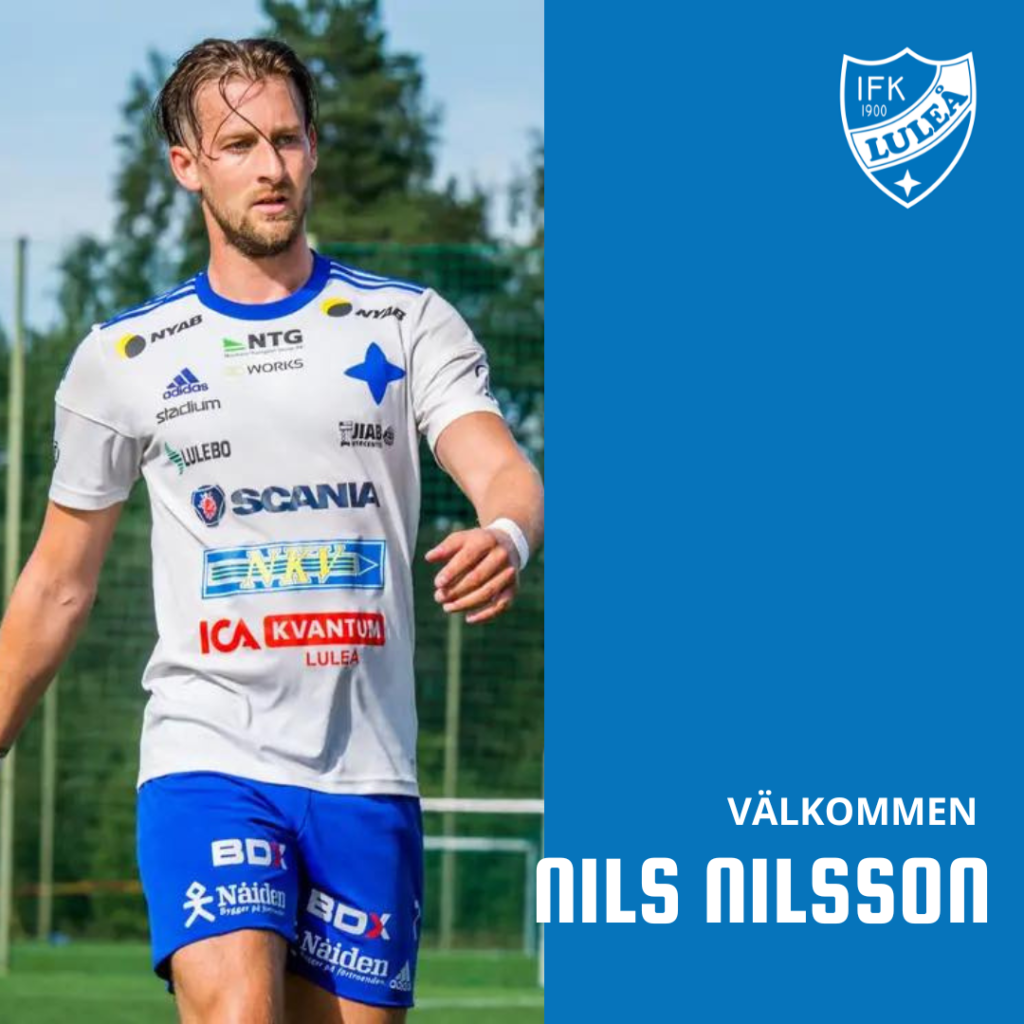 Nils Nilsson skriver långt kontrakt med IFK Luleå!