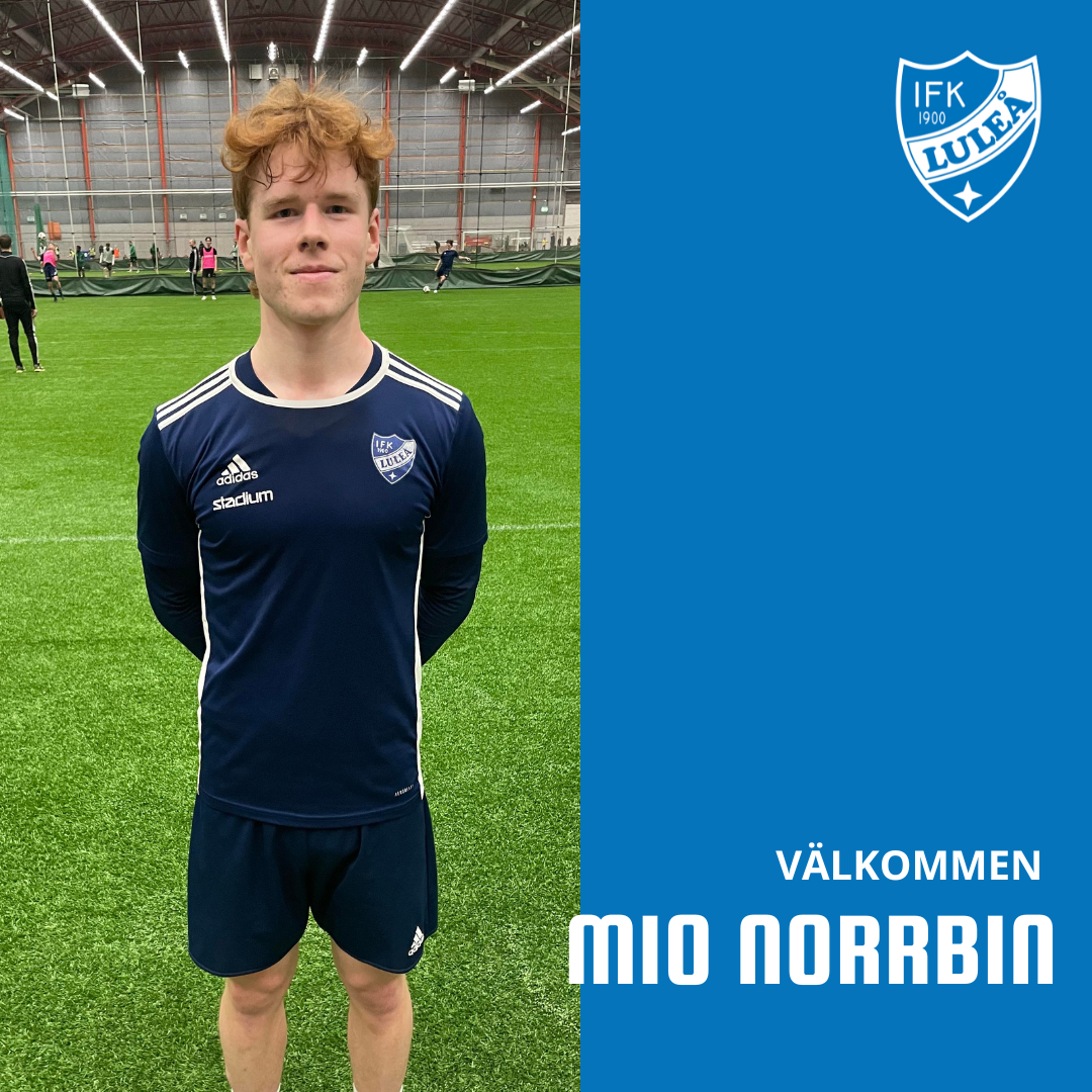 Mio Norrbin flyttas upp!